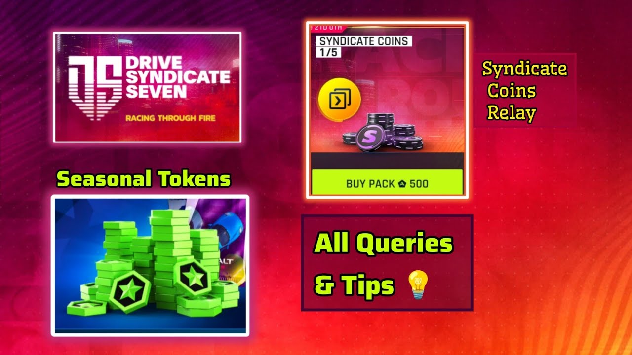 Asphalt 9 How to use Seasonal Tokens Guide on Green Tokens Drive ...