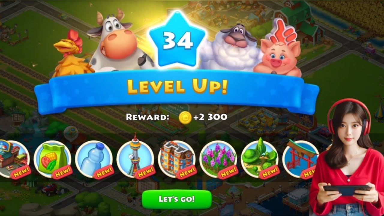 Township: Level 33 walkthrough - YouTube