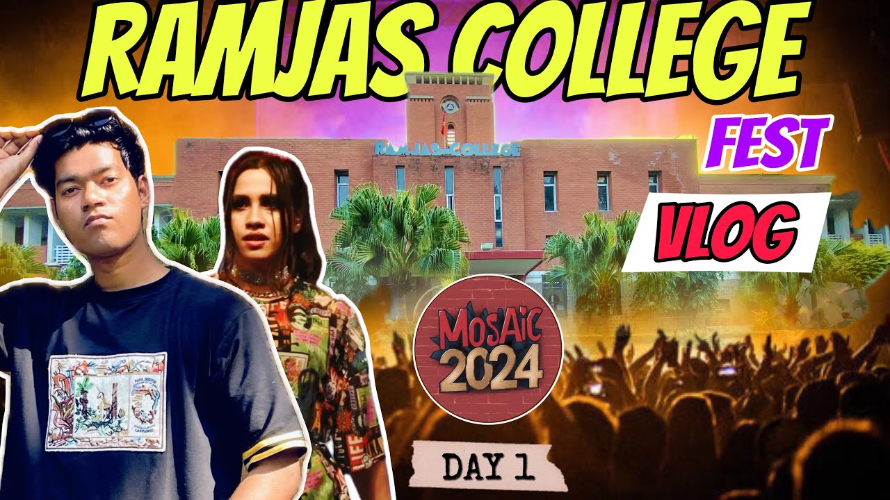RAMJAS College fest vlog #delhiuniversity -Indian Eric - YouTube