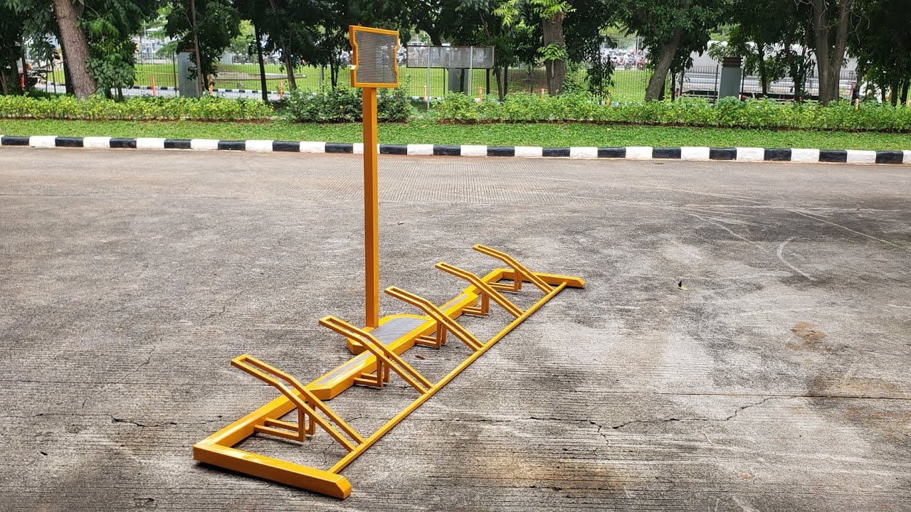 membuat parkir sepeda bike parking | AR OTODIDAK MODIFIKASI - YouTube