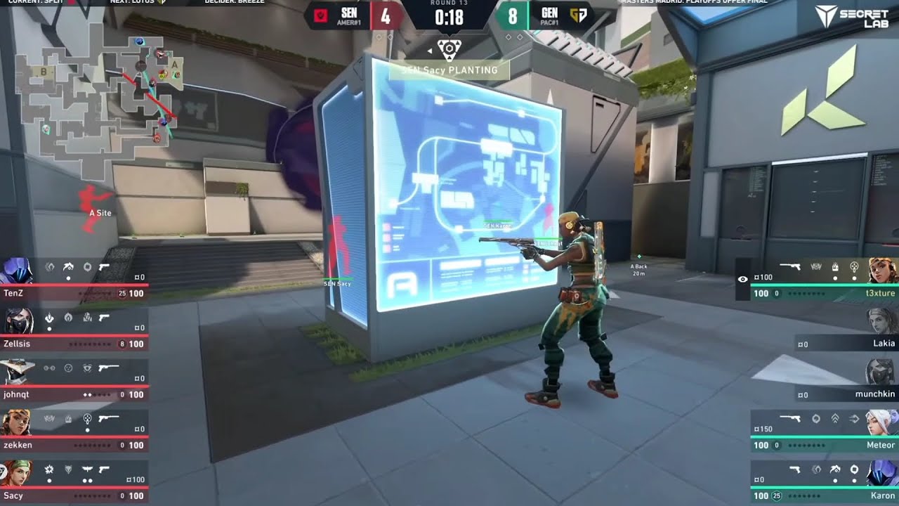 GEN T3xture Insane trigger discipline | Valorant champions Tour - YouTube