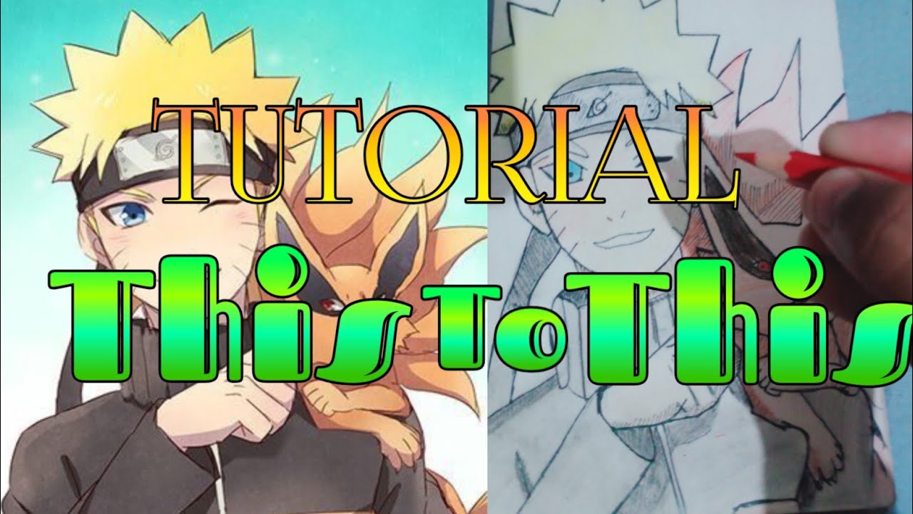 How to draw Naruto Uzumaki #MH Arts_Edits - YouTube