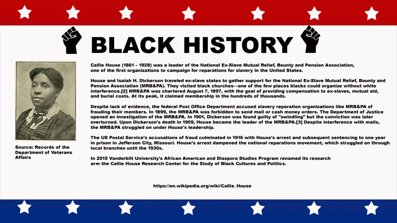 BHM Icon Callie House - 2/17/2021 - YouTube