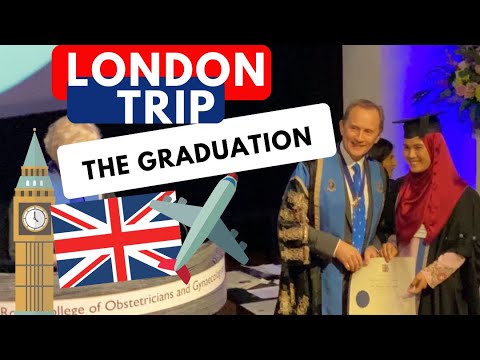 LONDON TRIP | GRADUATION | RCOG | TUKDIN| PRIMARK | 15 FEB 2020 - YouTube