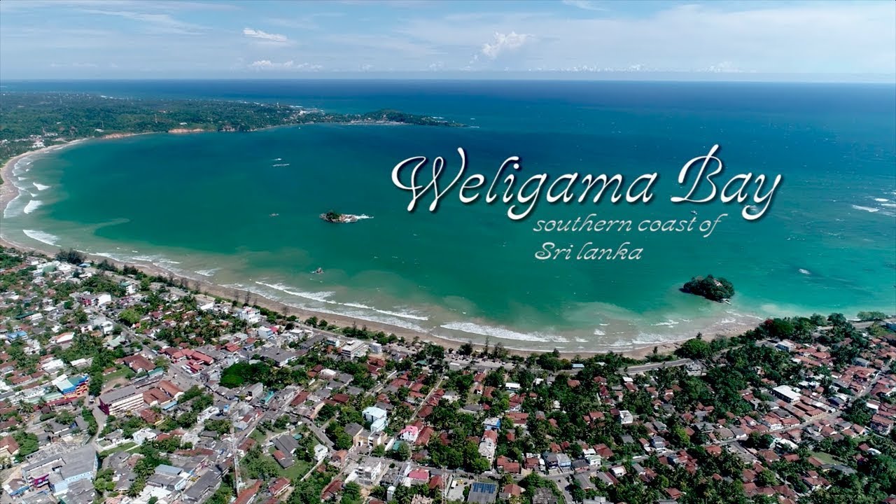 WELIGAMA BAY - By Phantom 4 Drone - YouTube
