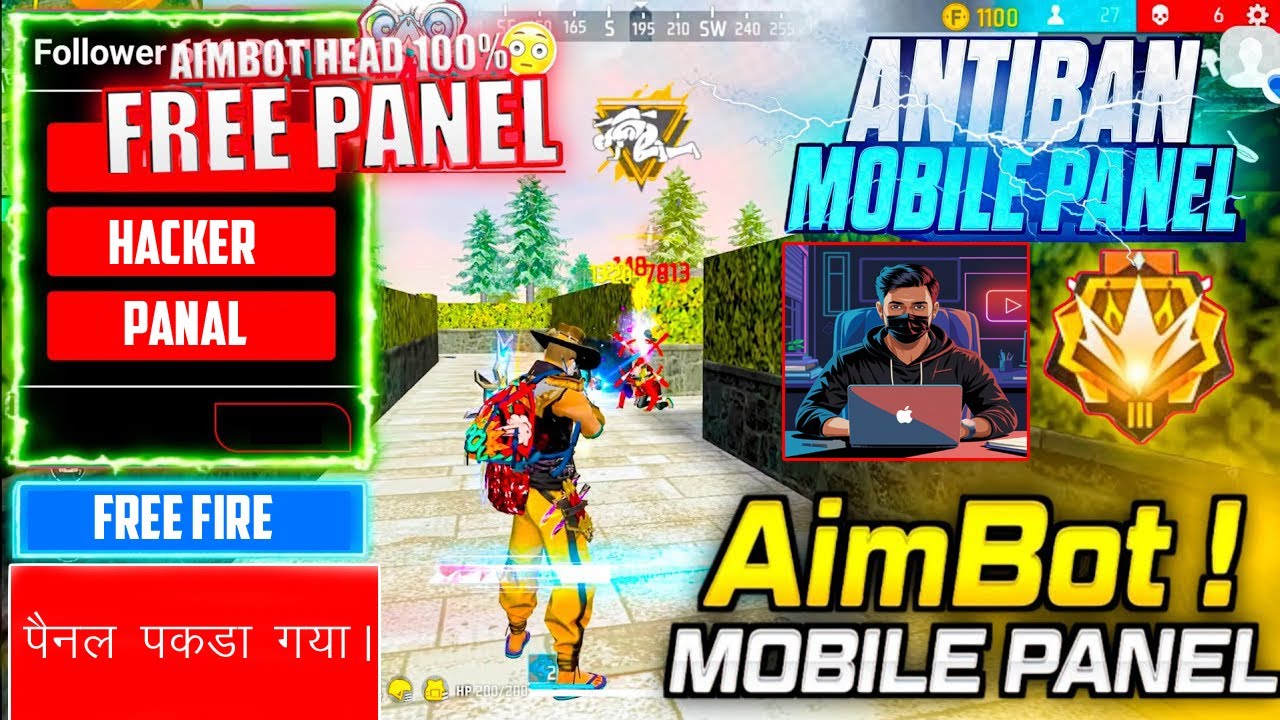 LIVE ANTI BAN FREE FIRE PANEL 🔥 FREE FIRE ANDROID PANEL | 100% WORKING ...