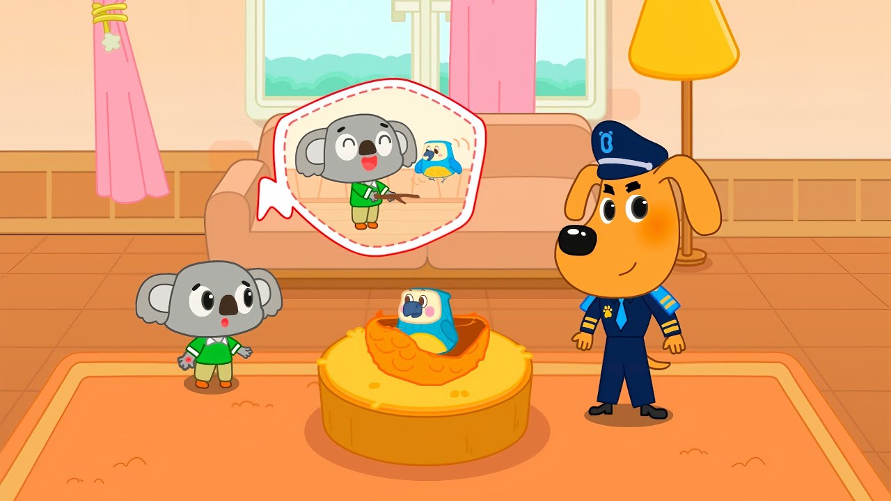 Safety Sheriff Labradors #31 Help Sheriff Doberman Dog to Defeat the ...