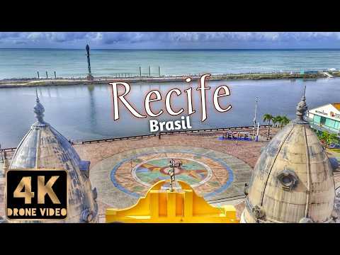 Recife & Olinda, Pernambuco, Brasil 4K HDR Drone