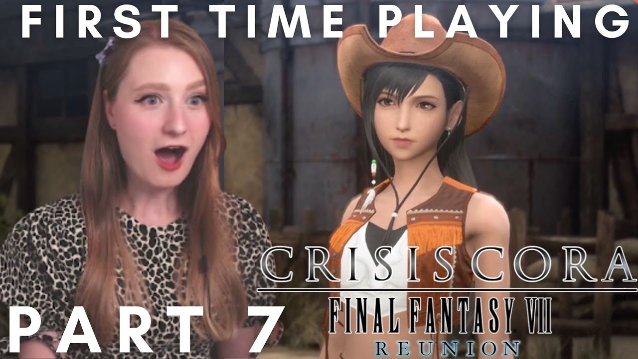 FIRST TIME EVER Playing Final Fantasy VII Crisis Core Reunion | BABY ...