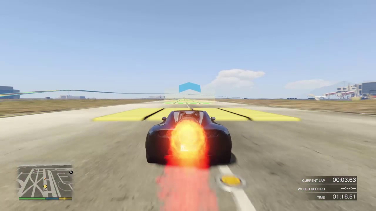 Grand Theft Auto V - Rocket Voltic Raceway - YouTube