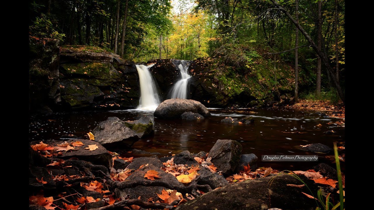 Root Beer Falls Gogebic County Michigan 4k - YouTube