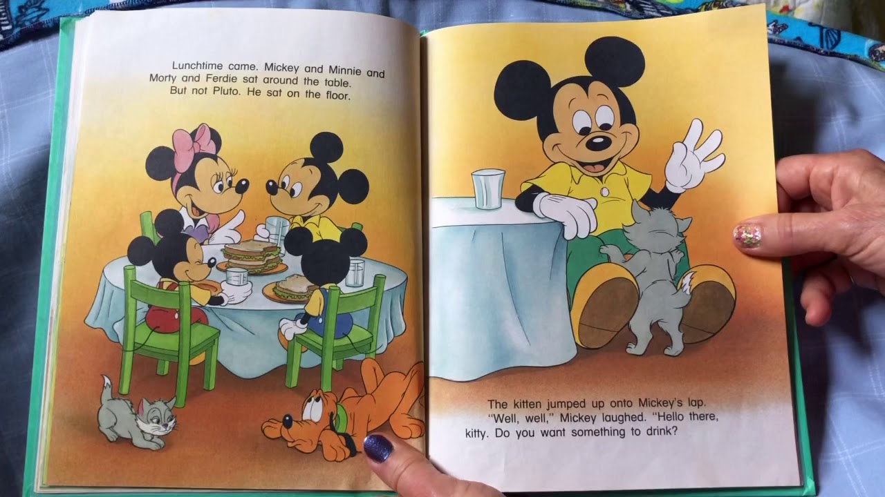 Mickey Finds a Kitten - YouTube