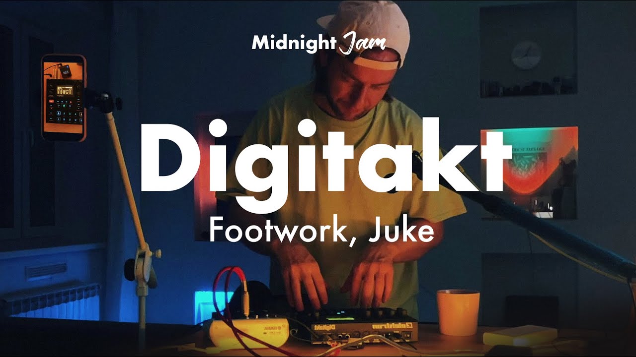 Digitakt – Juke, Footwork и разговоры Midnight Jam - YouTube