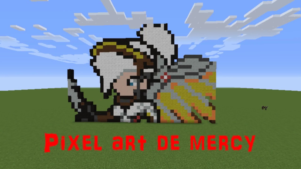pixel art mercy - YouTube