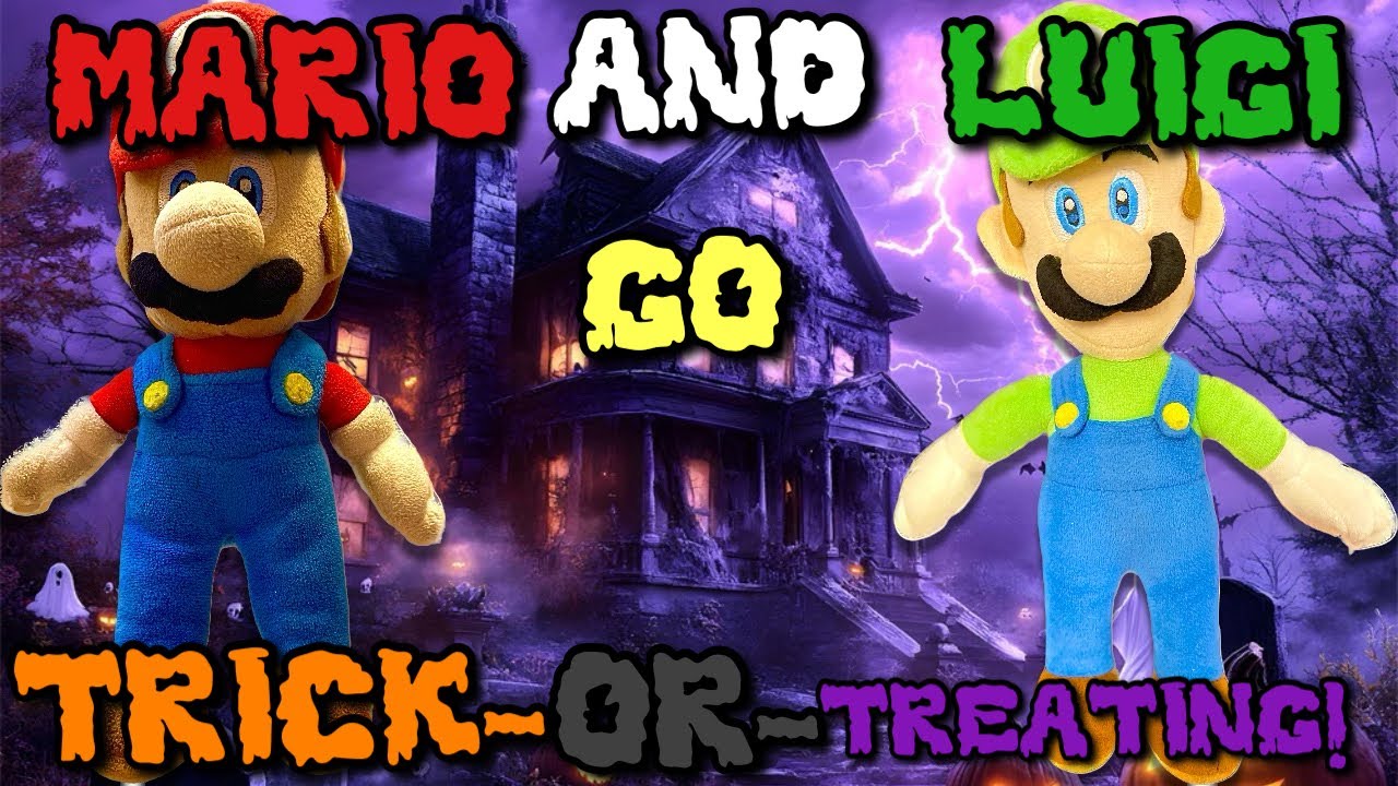 CharlieSevignyBros - Mario And Luigi Go Trick-Or-Treating! (Halloween ...