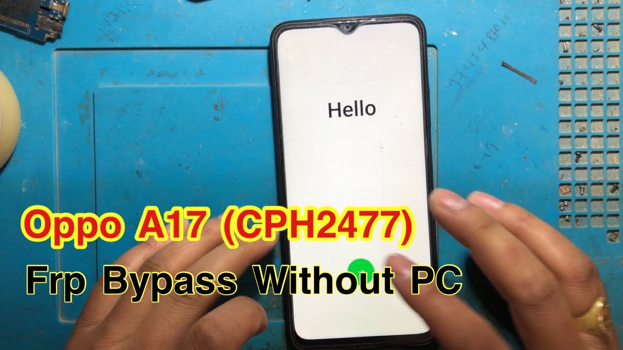 Oppo A17 cph2477 Frp Bypass Without Pc | Oppo Frp Bypass - YouTube