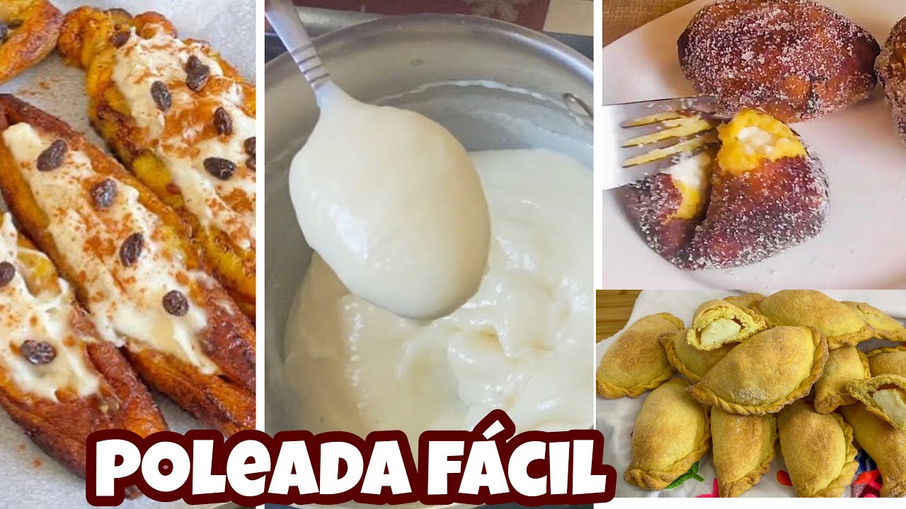 Como hacer POLEADA fácil y perfecta para EMPANADAS, PASTELITOS, CANOAS ...