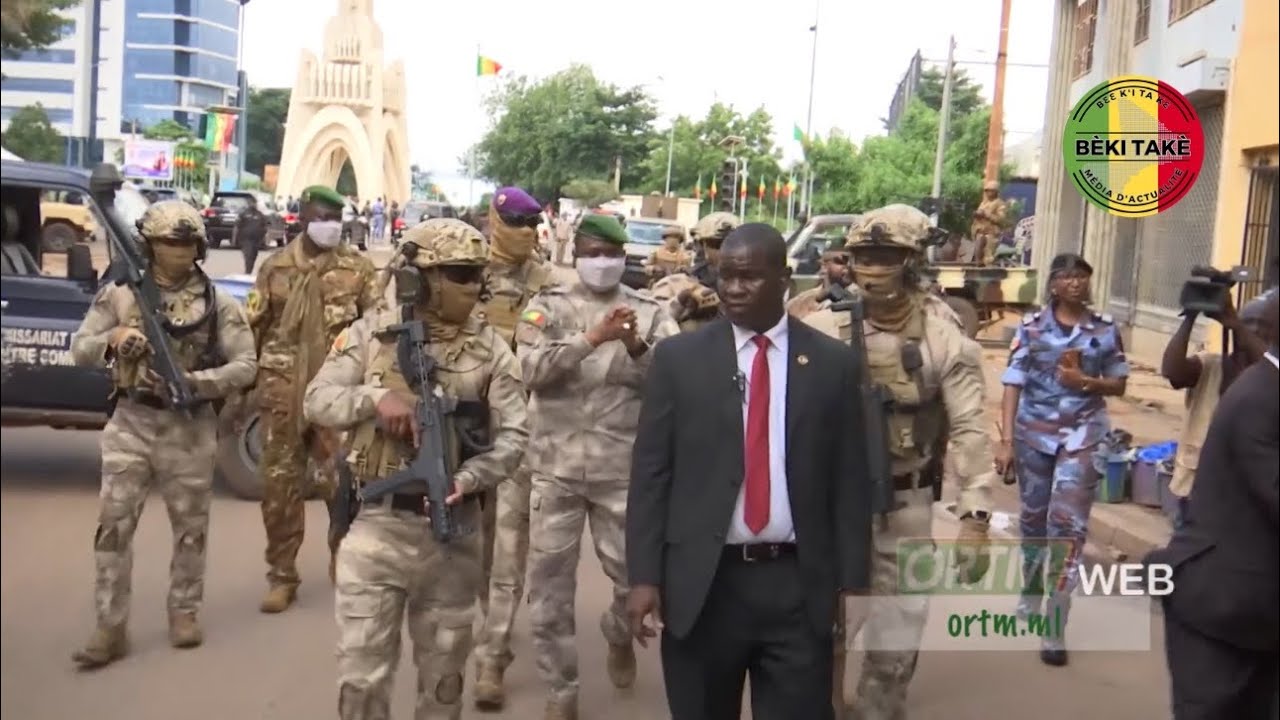 L’arrivée du Col Assimi GOÏTA au monument de l’indépendance 22 ...