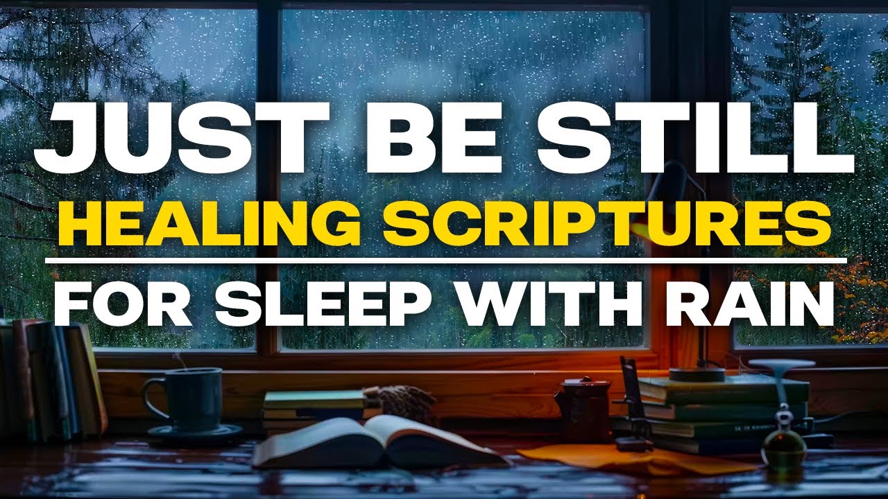 JUST BE STILL - LEAVE IT IN GOD'S HANDS | Healing Bible Verses To ...
