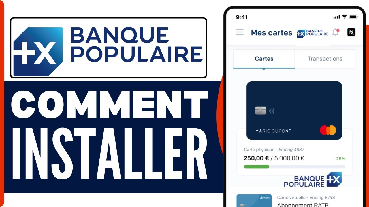 Comment Installer Application Banque Populaire (2026) - YouTube