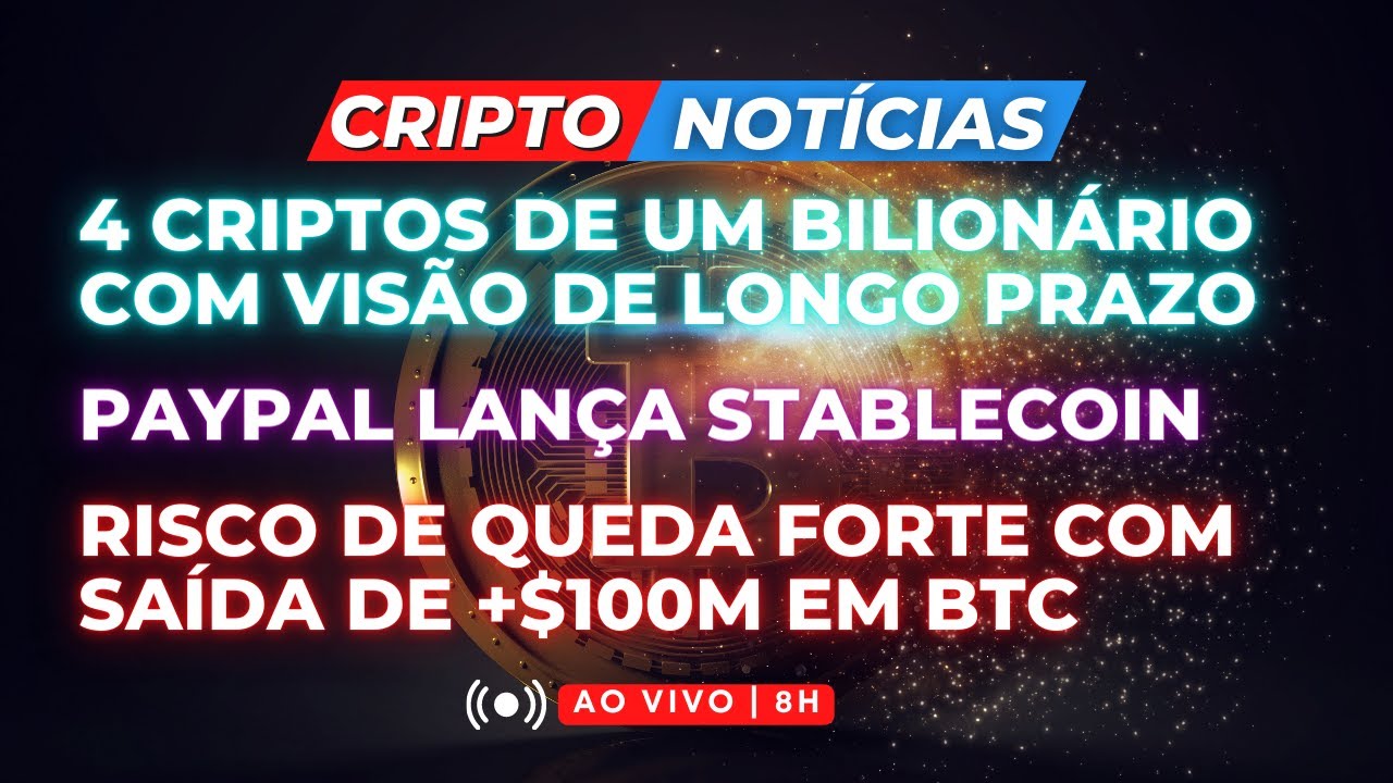 CRIPTO NOTÍCIAS (139) - 08/08/2023 | TUDO SOBRE BITCOIN E CRIPTOMOEDAS - YouTube
