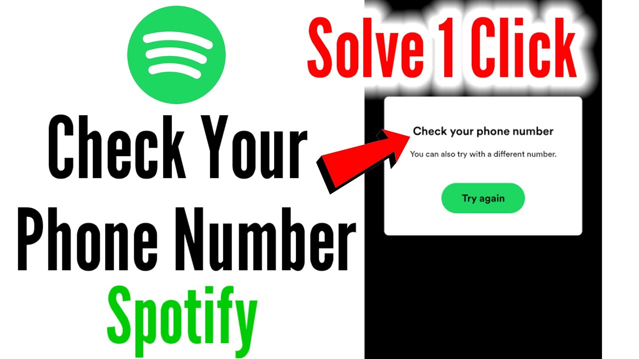 how to fix spotify check your phone number problem / check your phone ...