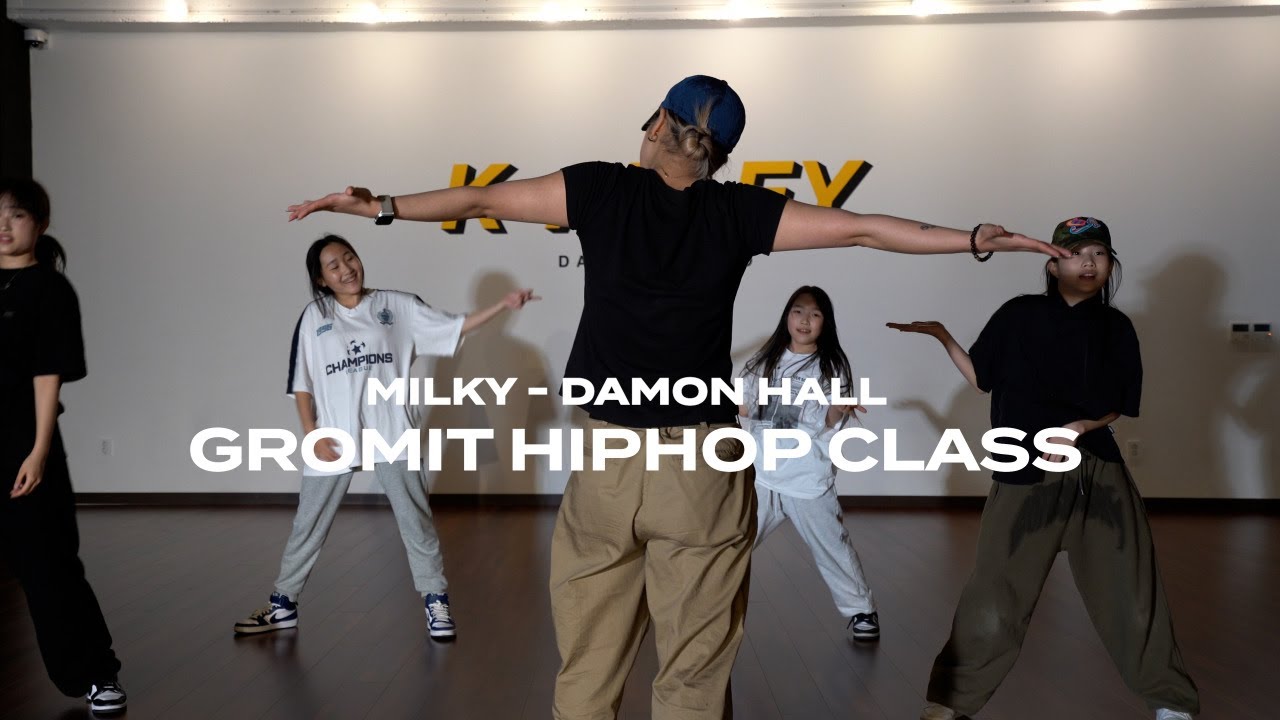 Damon Hall - Milky | GROMIT HIPHOP CLASS | K-ALLEY DANCE STUDIO - YouTube