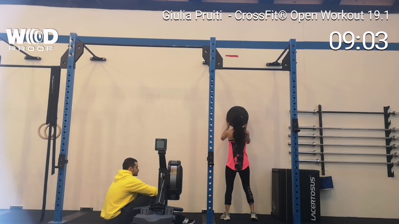 Giulia Pruiti CrossFit® Open Workout 19.1 - YouTube