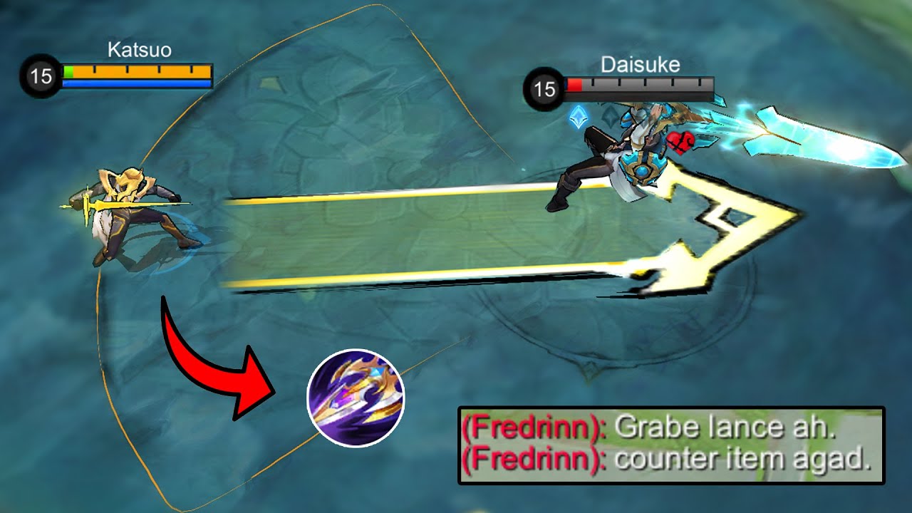 THIS IS HOW YOU COUNTER NEW HERO FREDRINN USING LANCELOT! ( COUNTER ...