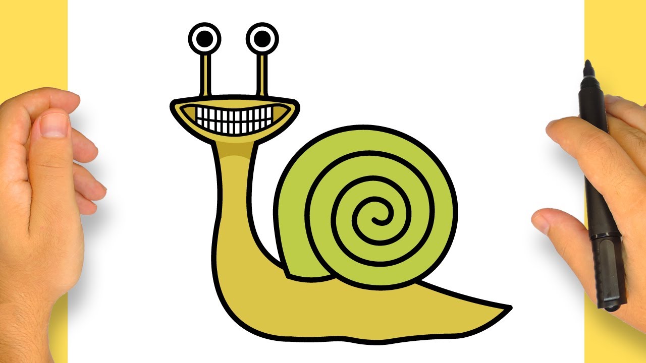 SLOW SELINEの描き方 | Garten of Banban | ステップバイステップのシンプルで簡単 - YouTube