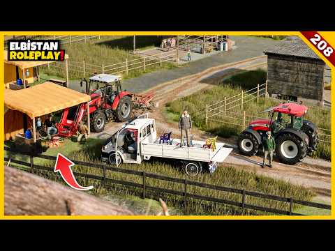 FORD TRANSİT’LE YAYLAYA ÇIKTIK! İŞ DEĞİL KEYİF GÜNÜ MANGAL YAPTIK | FS25 S7 B208