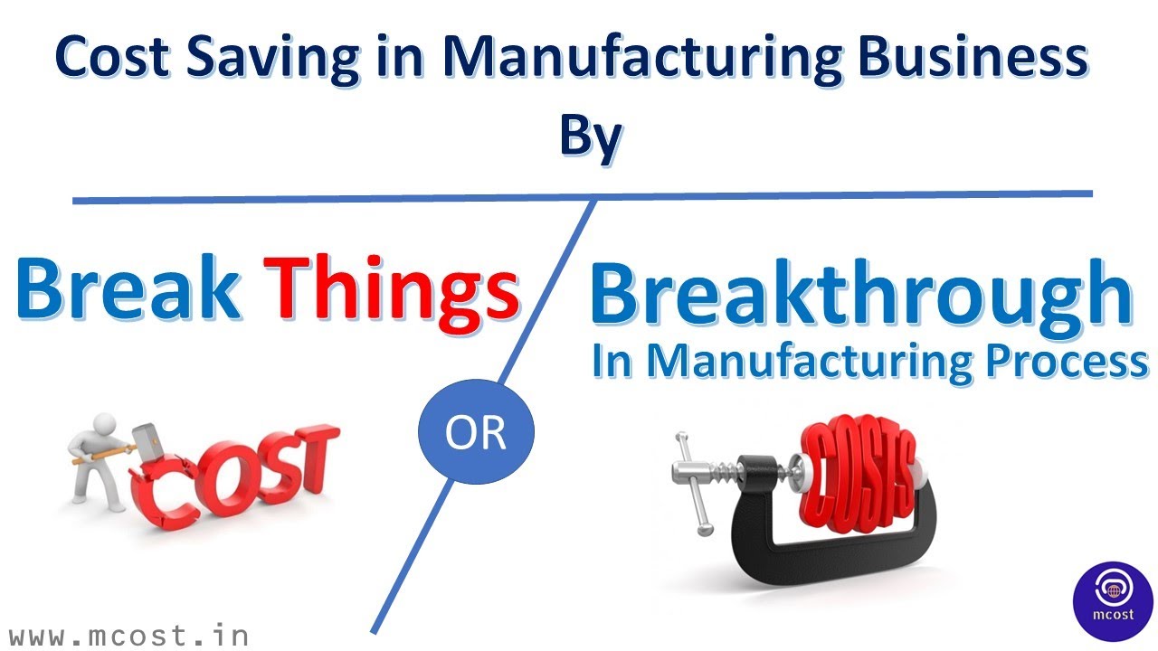 What to chose : Cost Saving by "Break Things" or ""Breakthrough" in ...