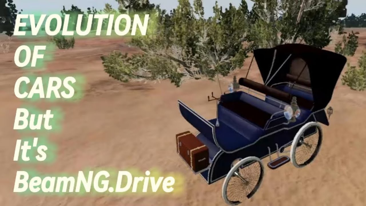 EVOLUTION OF CARS But It's BeamNG.Drive - YouTube