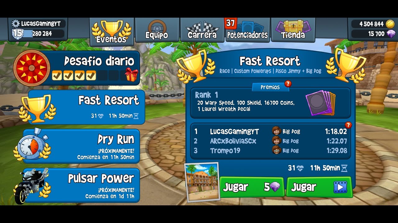BEACH BUGGY RACING 2: TORNEO FAST RESORT | DISCO JIMMY + BIG DOG ...