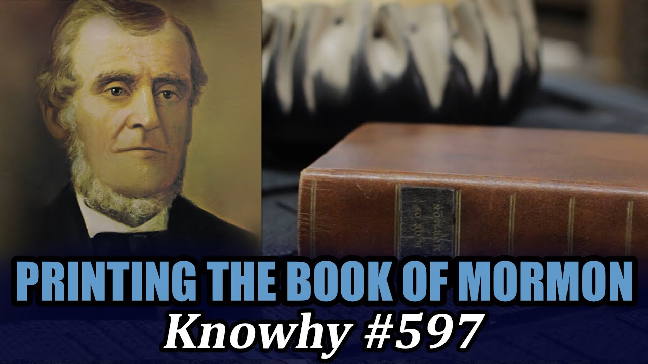 Why Was Martin Harris Needed to Pay for the Printing of the Book of ...