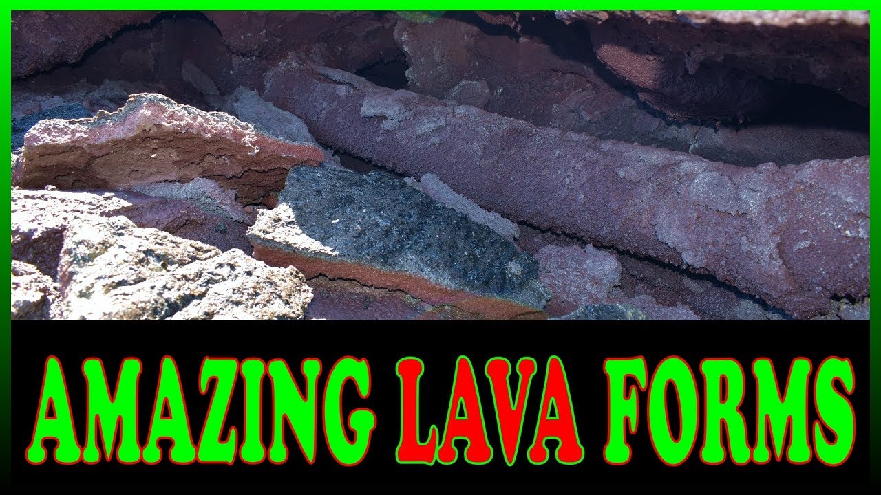 Exploring Amazing Lava Flow Formations from the Kilauea Volcano ...