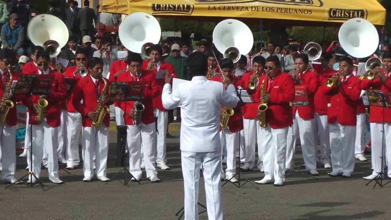 Banda Instrumental Mi Perú 1er Lugar Concurso de Bandas Yunguyo 2016 ...