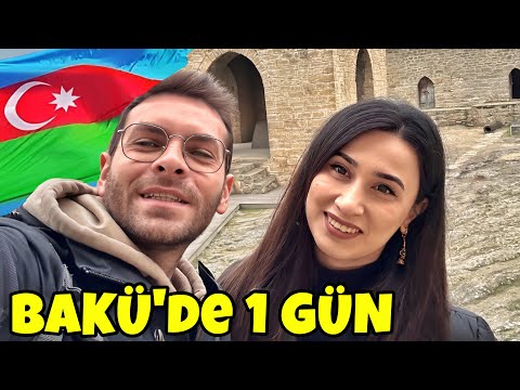 AZERBAYCANLI KIZ İLE BAKÜ'DE BİR GÜN GEÇİRMEK 🇦🇿