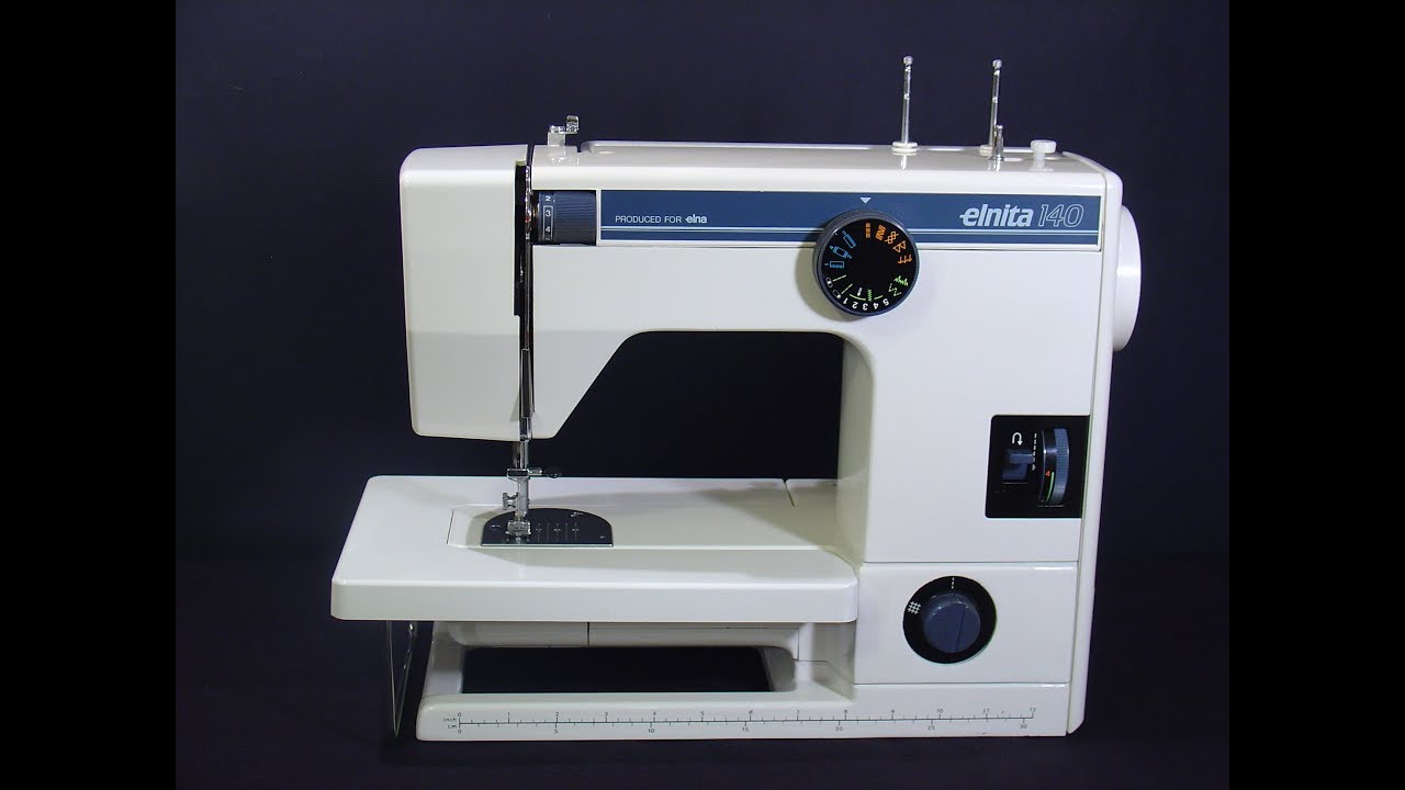 Elna Elnita 140 sewing machine - YouTube