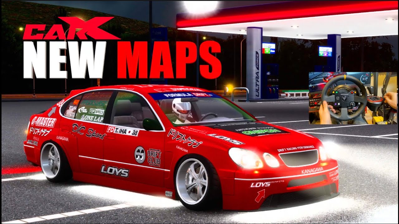 CarX Drift Online - EXPLORING New MAPS w/Gas Station SURPRISE Lexus ...