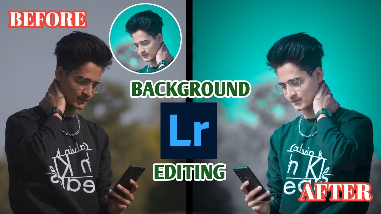 Lightroom se realistic background change ll full tutorial ll - YouTube