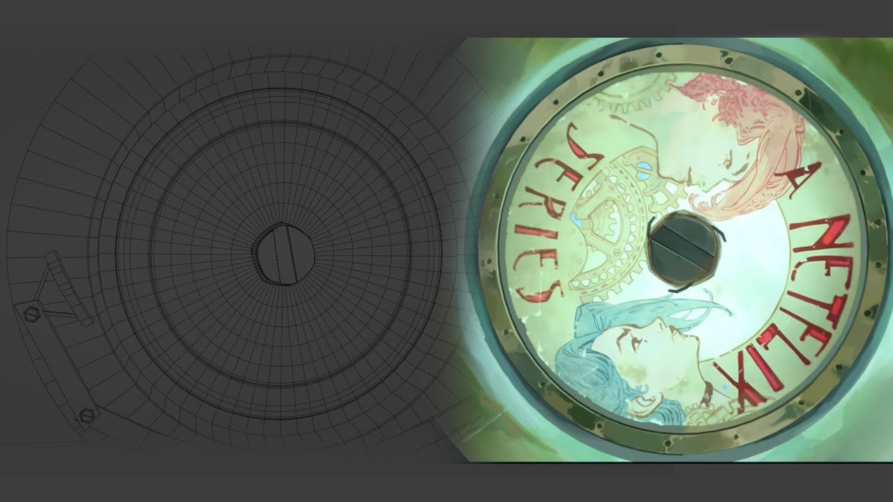 Blender Arcane Vinyl TIMELAPSE - YouTube