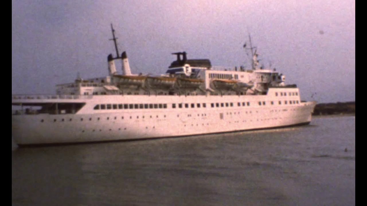 ms ILMATAR in Travemünde 1975 und 1976 - YouTube
