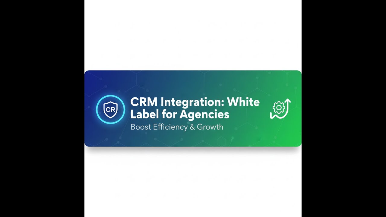 How Agencies Sell White Label CRM Integration Services - YouTube