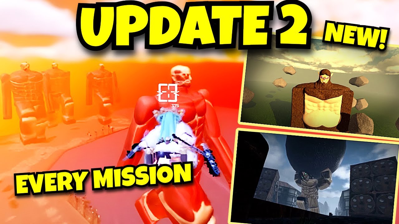AOT Revolution UPDATE 2 EVERY NEW MISSION.. (Insane) - YouTube