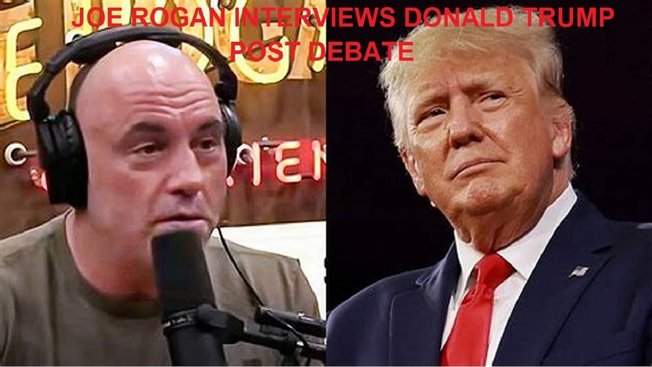 JOE ROGAN INTERVIEWS DONALD TRUMP POST DEBATE (PARODY) - YouTube