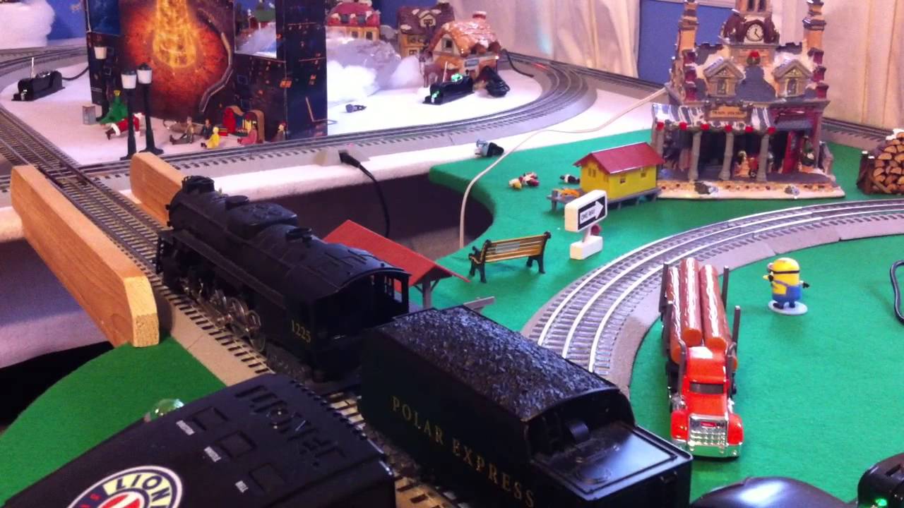 Lionel Polar Express Train with Hot Chocolate Car 2014 - YouTube