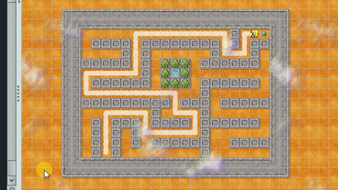 Contoh Misi Robomind di Map Maze1 - YouTube