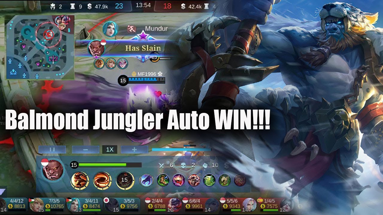 Balmond Jungle Build Insane - Build Top 1 Global Balmond MLBB - YouTube