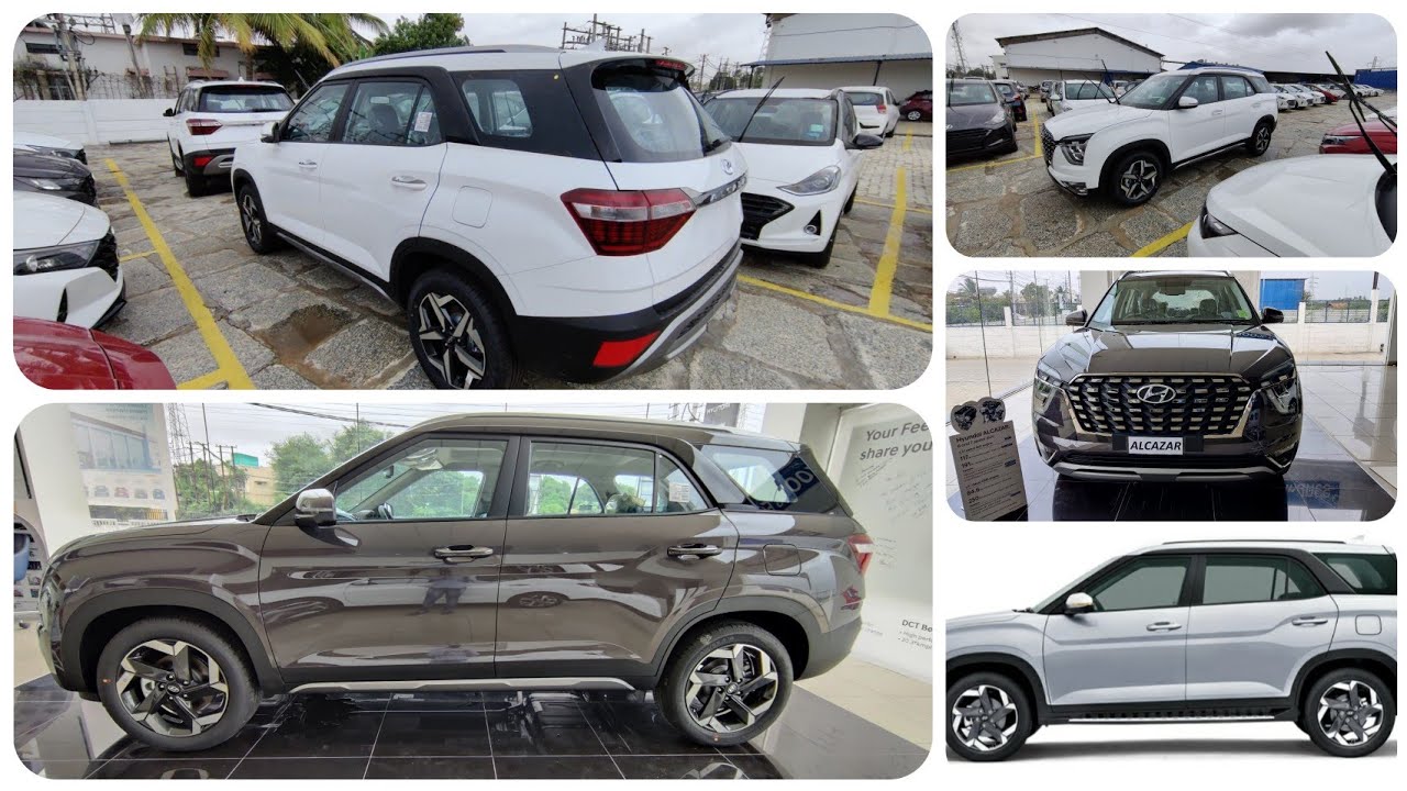 Hyundai Alcazar 7 Seater All Colour Options | Real Life View - YouTube